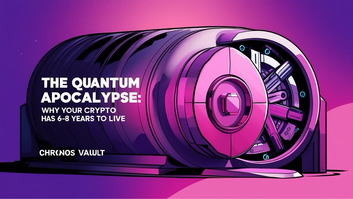 The Quantum Apocalypse: Why Your Crypto Has 6–8 Years to Live | by Chronos Vault | CoinsBench