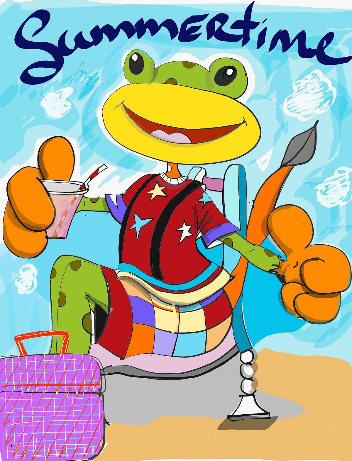 Summertime is Almost Over…... Hello my fishyfrogtastic friends… | by ...