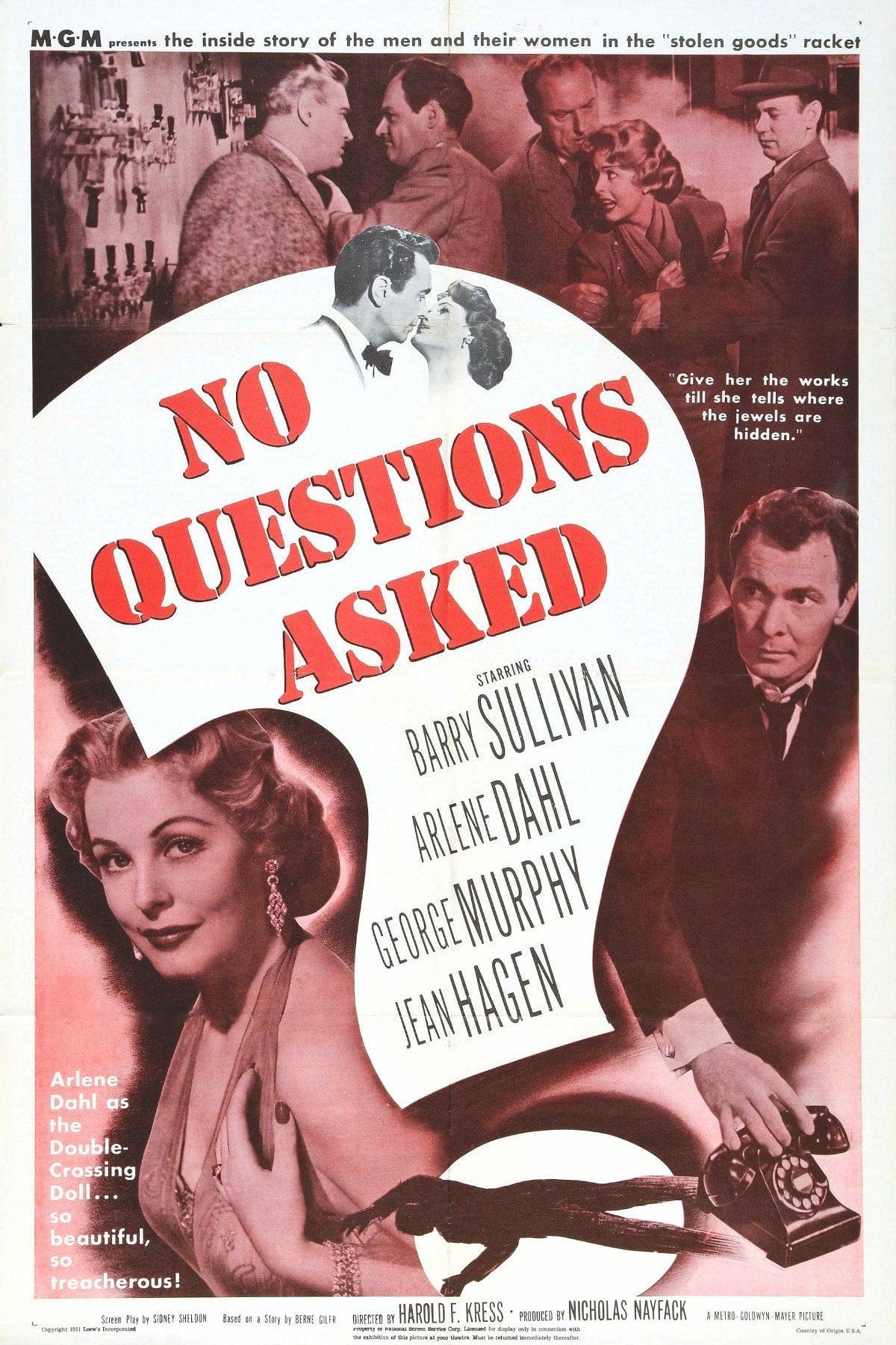 My Review of ‘No Questions Asked’ (1951) | by Debbi Mack | Movie Lover ...