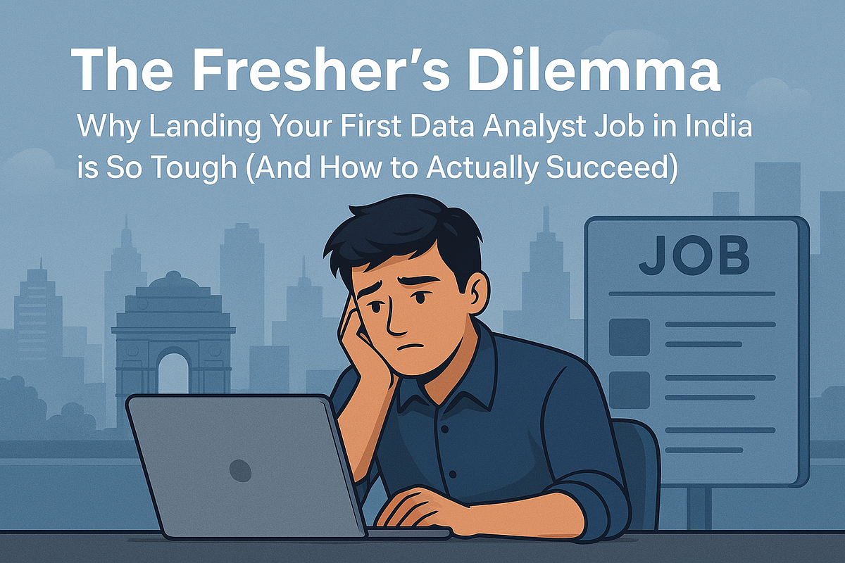 The Fresher’s Dilemma: Why Landing Your First Data Analyst Job in India ...
