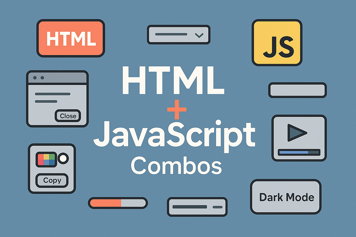 14 Modern HTML + JavaScript Combos That Feel Like Magic in 2025 | by ...