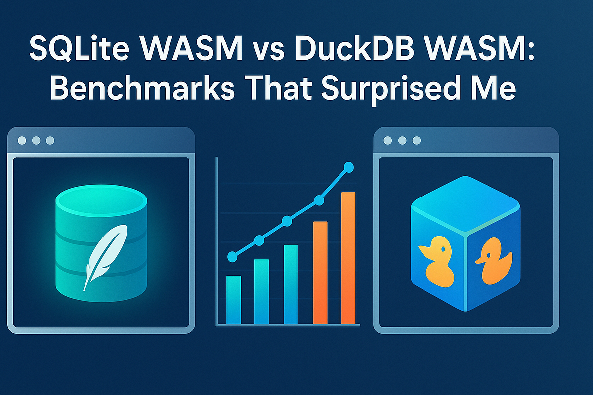 SQLite WASM vs DuckDB WASM: Benchmarks That Surprised Me | by Neurobyte | Medium