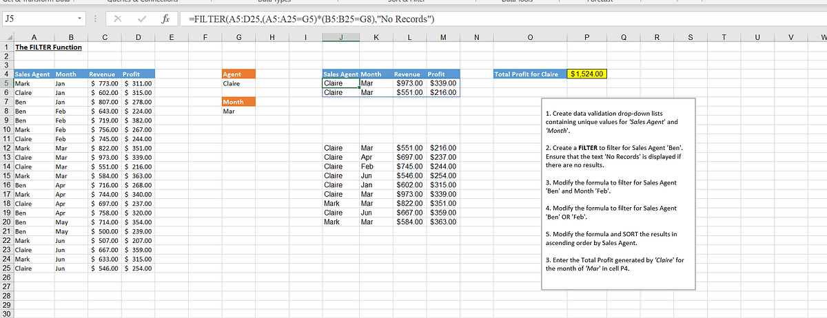 Mastering Data Analysis: Exploring Filter and Sort Functions | Medium