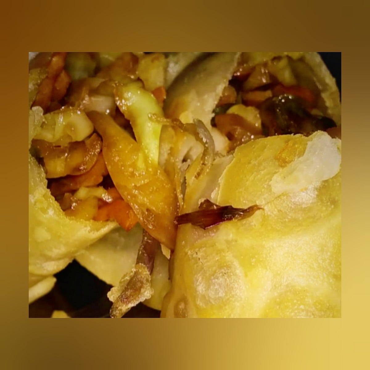 Veg. rolls is a variety of filled vegies. | by Foodistian | Medium