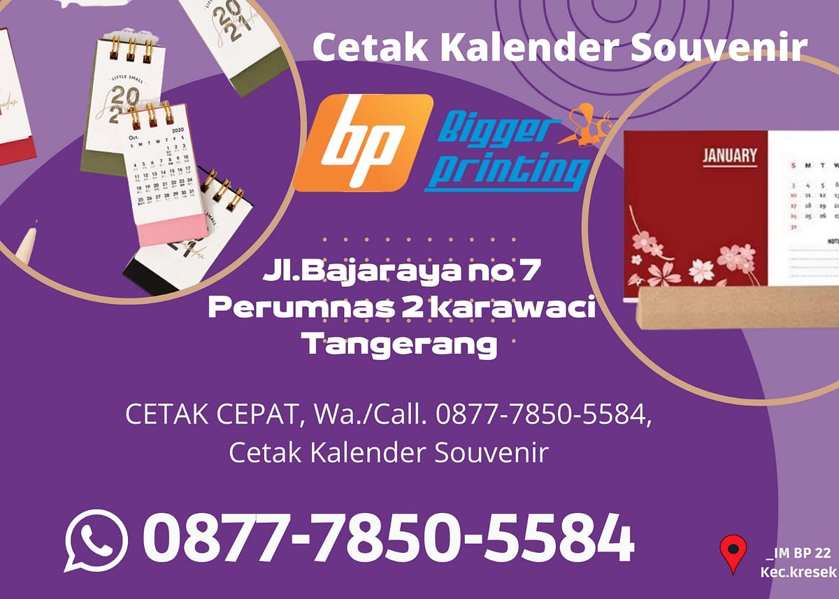 CETAK CEPAT, Wa./Call. 0877-7850-5584, Cetak Kalender Souvenir di Kresek KLIK https://wa.me ...