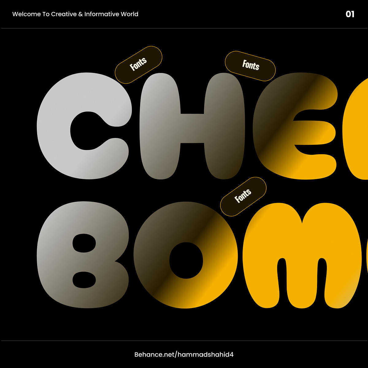 Awesome font to use in your next project. | by Hammadshahid | Medium