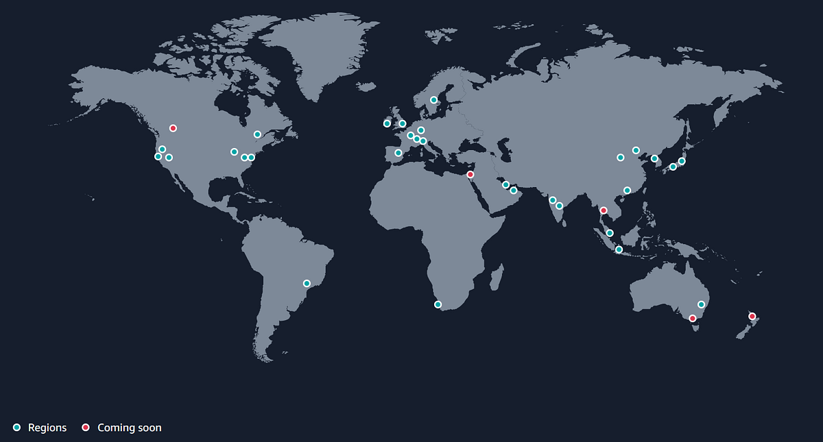 Cloud Computing — Regions and Zones in AWS, Azure, and GCP | by Suphan ...