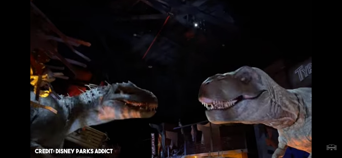 Jurassic Park The Ride T Rex