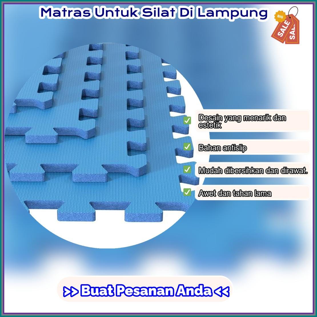 Matras Untuk Silat Di Lampung - Alat Lompat Tinggi - Medium