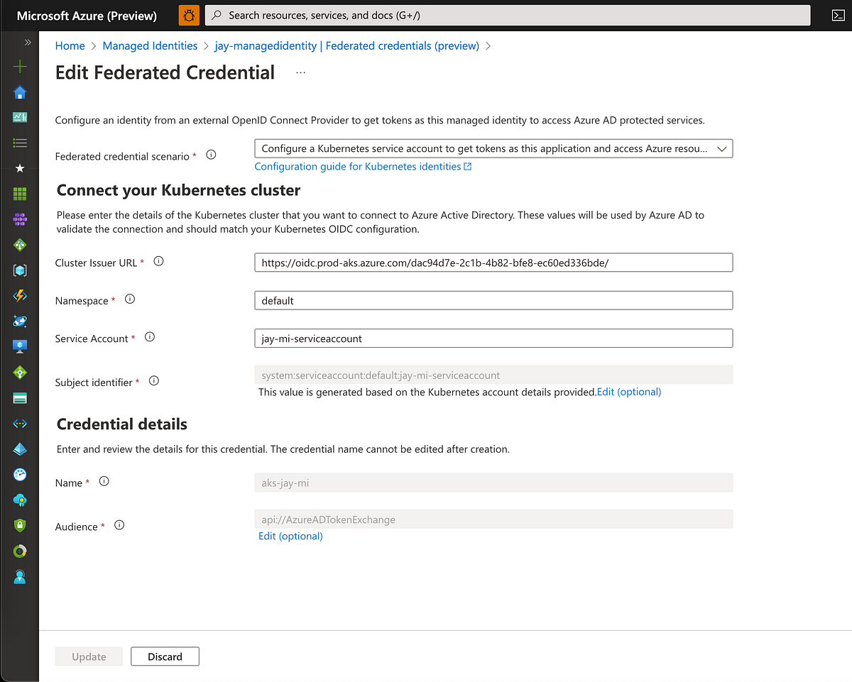 Using Managed Identity With Azure Ad Workload Identity On Aks For Spring Boot Medium 7220
