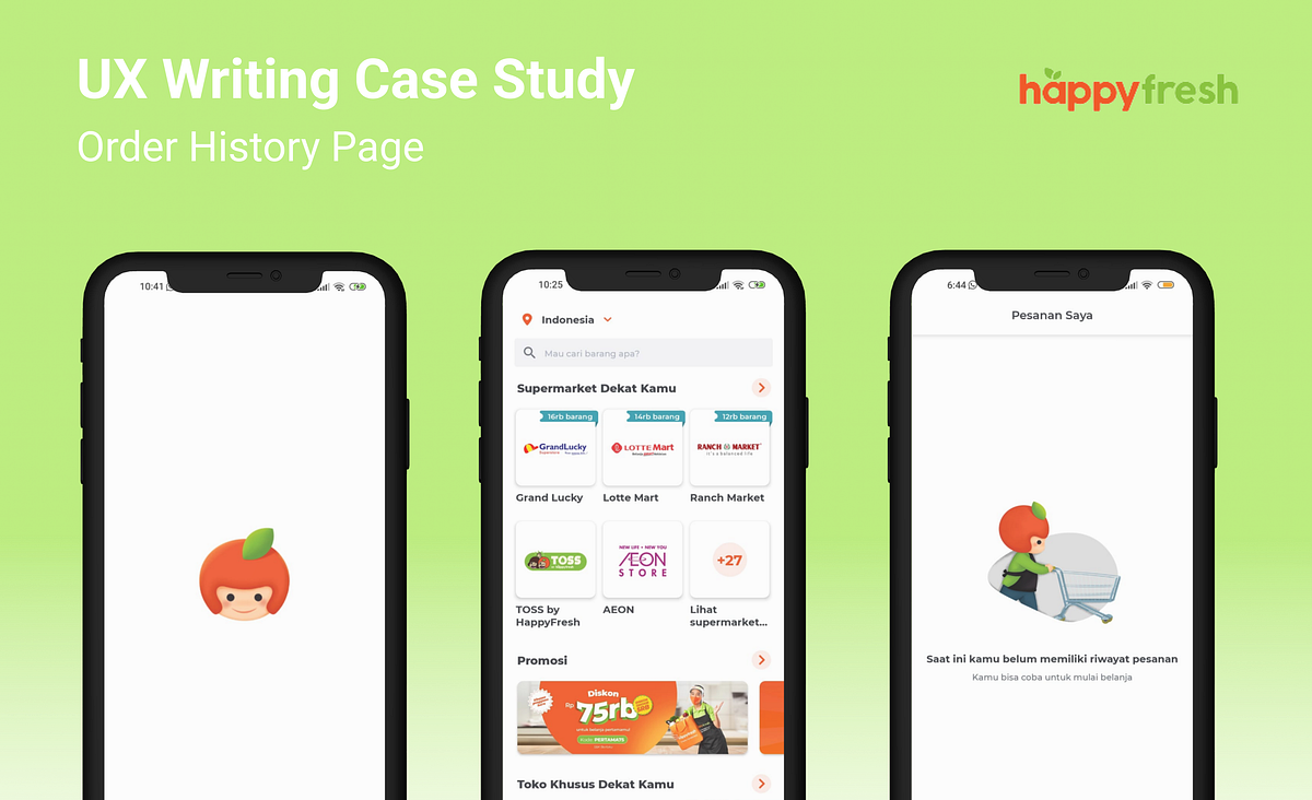 UX Writing Case Study : HappyFresh App | by Assaid Ismail Firdaus | Medium