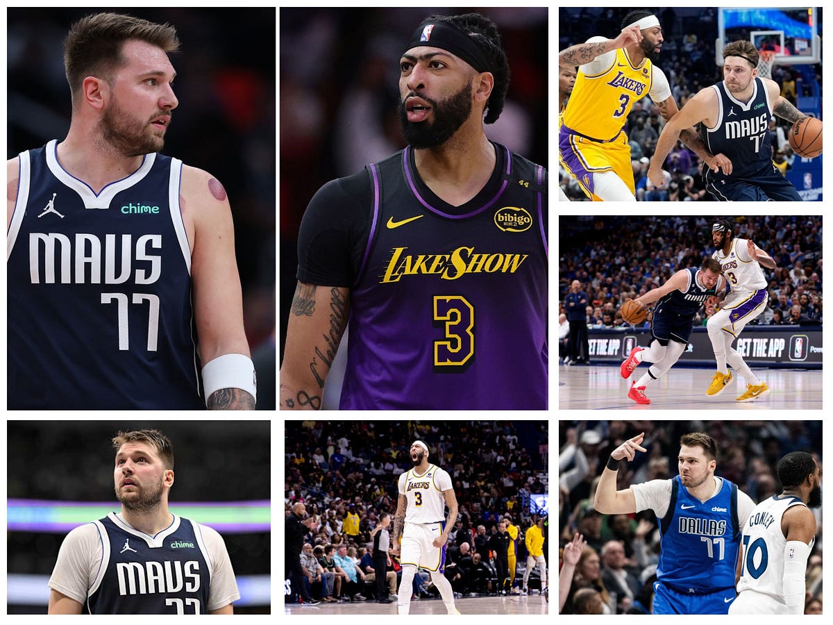 NBA Trades: Luka Doncic to the Lakers, Anthony Davis To The Mavericks | by DAR Sports And Media ...