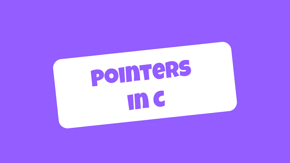 What Is That Star in C?. “What even is a pointer?” “Why does C… | by Cooddy | Jul, 2025 | Medium