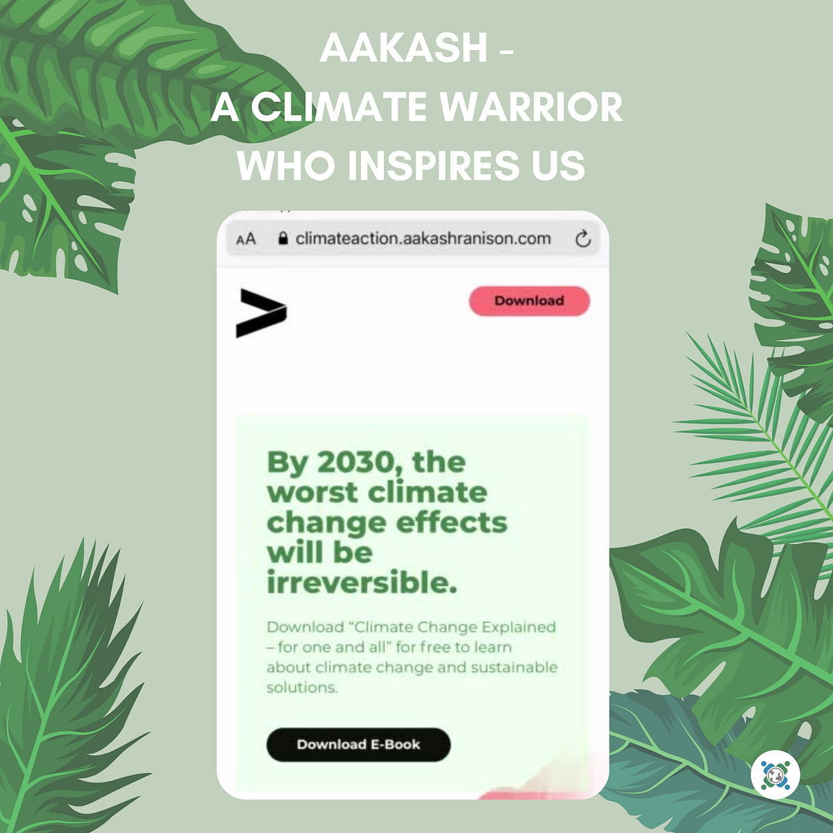 Taking Climate Action Now. Aakash Ranison is one of Global Impact… | by ...