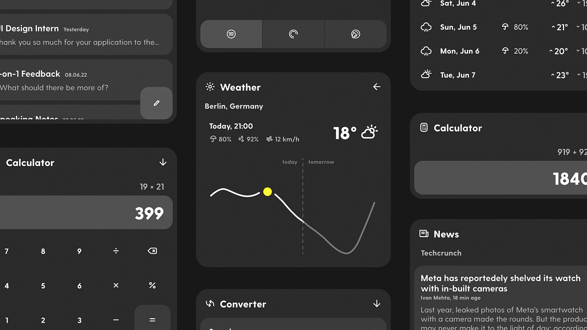 Introducing Android Widgets to Ratio | by BllocInc | Blloc | Medium