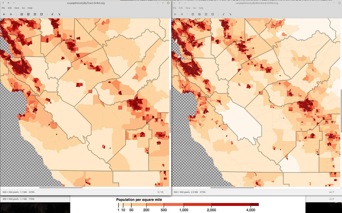 Command-Line Cartography, Census BlockGroup level data | by Tin Ho | Medium