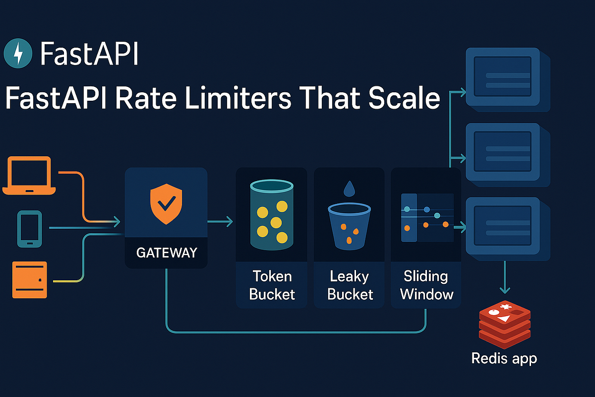 5 FastAPI Rate-Limiters (Token/Leaky/Sliding) That Scale | by Thinking ...