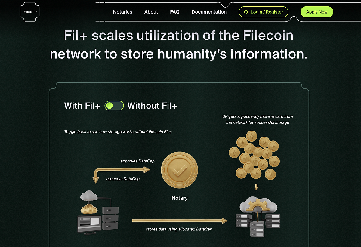 Filplus.storage V2. As the Filecoin Plus program continues… | by Simon Kim | Filecoin Plus | Medium