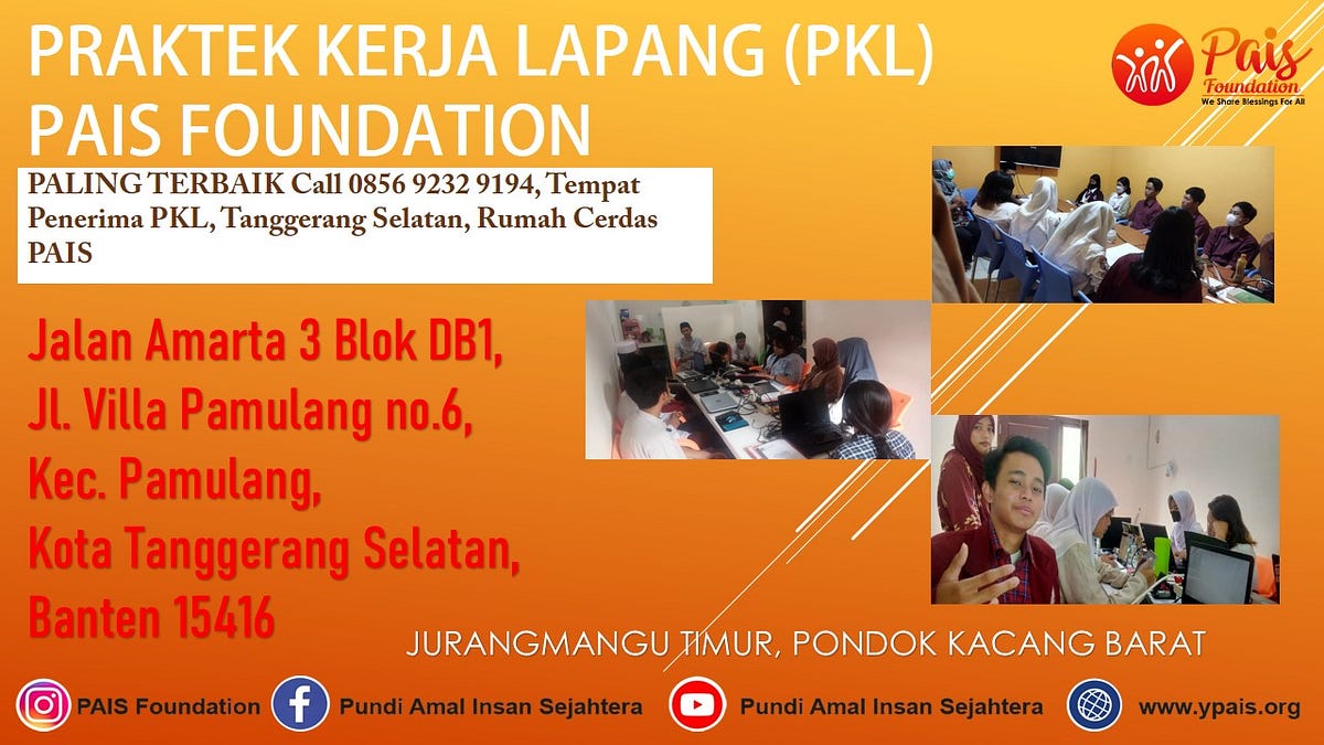 DIREKOMENDASIKAN Call 0856 9232 9194, Tempat Penerima PKL, apa itu PKL, Tanggerang Selatan ...