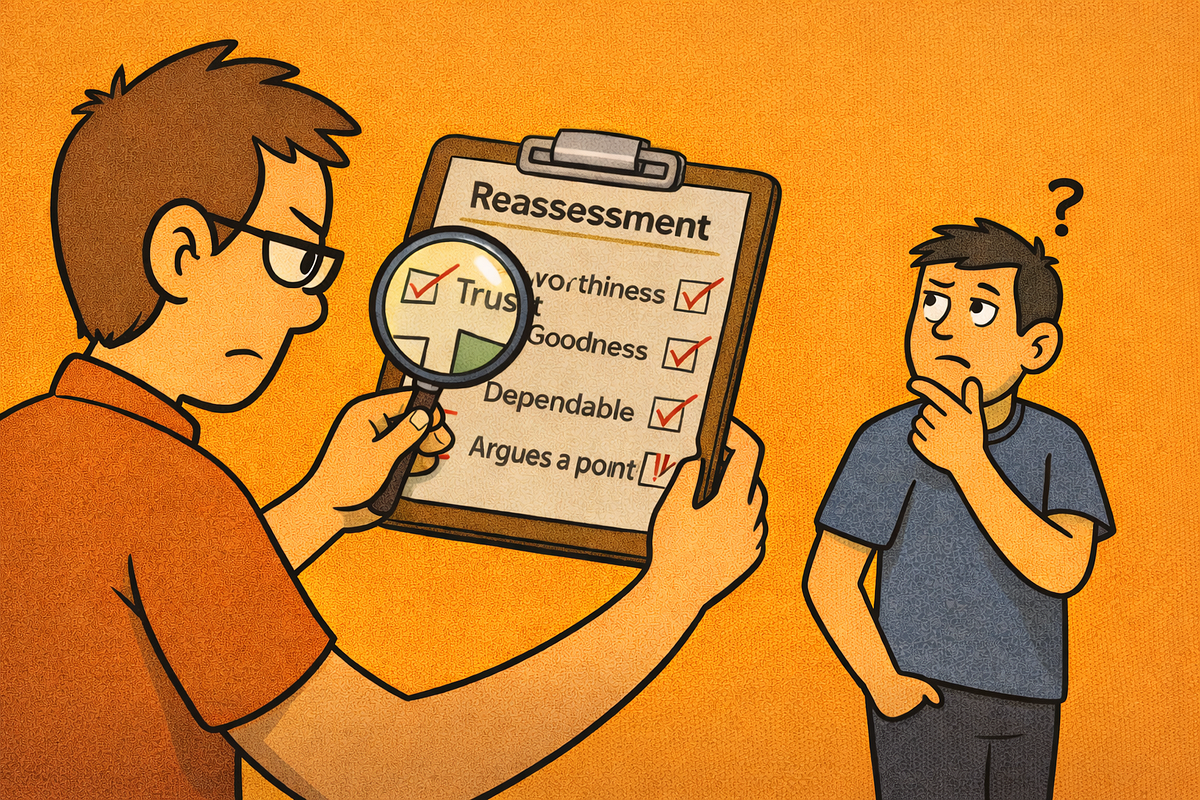 Absurdly Profound: The Reassessment Reflex | by Field Notes on Meaning ...