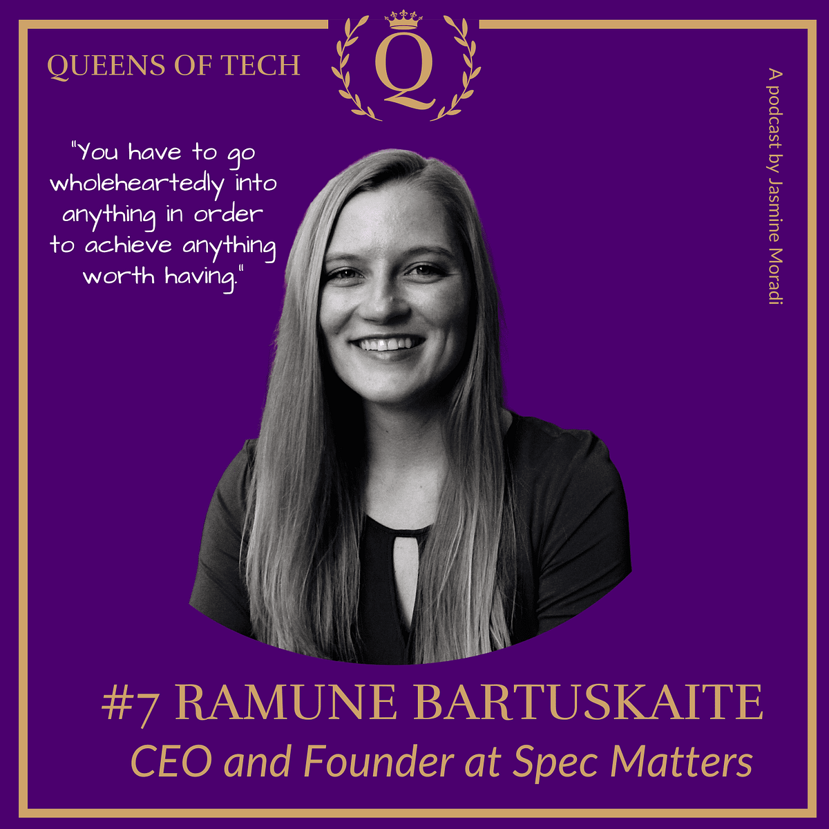 Women in Tech: Ramune Bartuskaite — CEO & Founder of Spec Matters ...