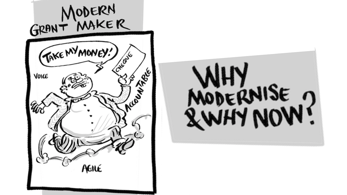 How do we speak about modern grant-making? | by Jasmine Awad | I.G ...