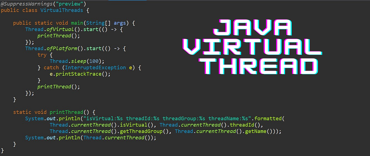Java Virtual Thread Nedir ?. Virtual threadler , yüksek verimli… | by ...
