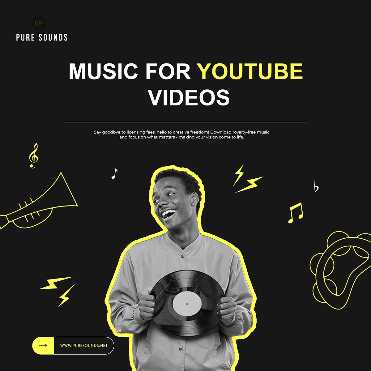 Music For YouTube Videos. Unmute Your Masterpiece: The Complete… | by Pure Sounds | Medium