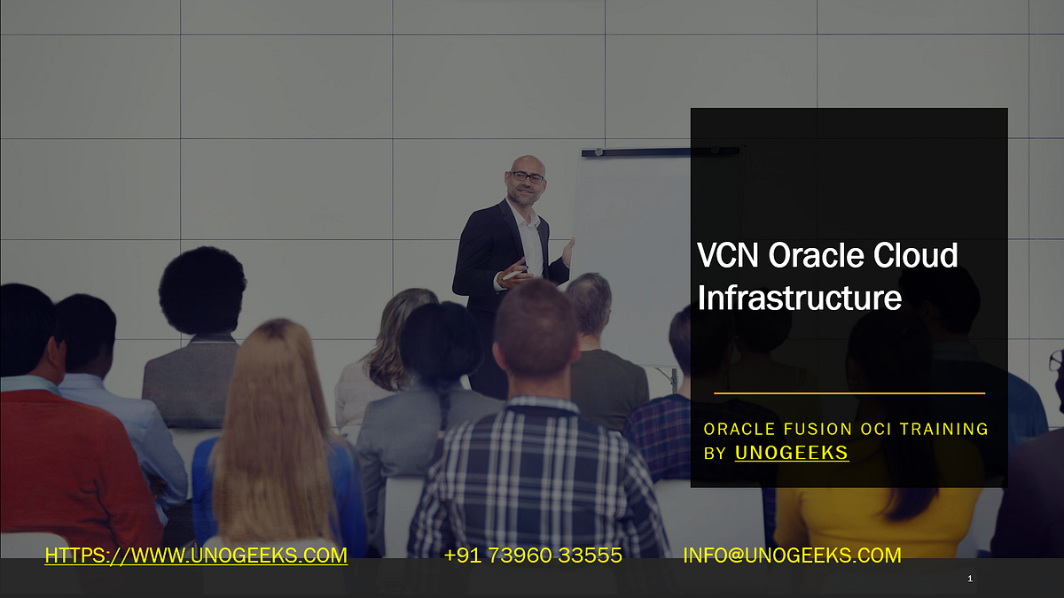 Vcn Oracle Cloud Infrastructure Virtual Cloud Network Vcn Is A… By Shivaug Medium