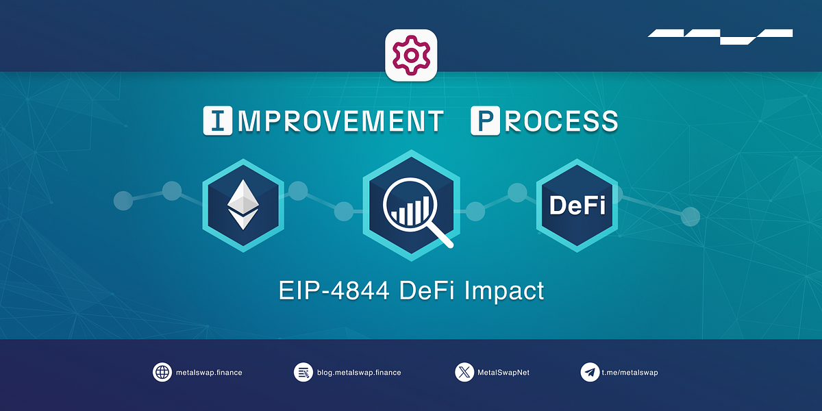 EIP-4844 IMPACT ON DEFI. The EIP-4844 featuring… | by MetalSwap | MetalSwap | Medium