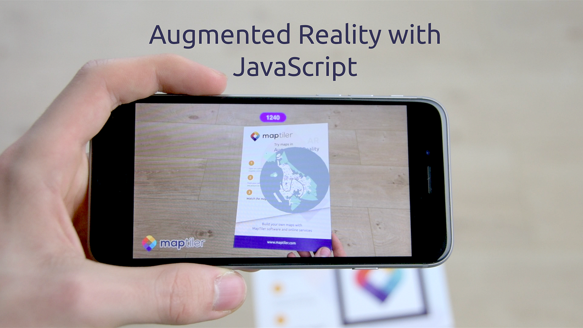 Maps in Augmented Reality with JavaScript | by MapTiler | MapTiler Blog ...