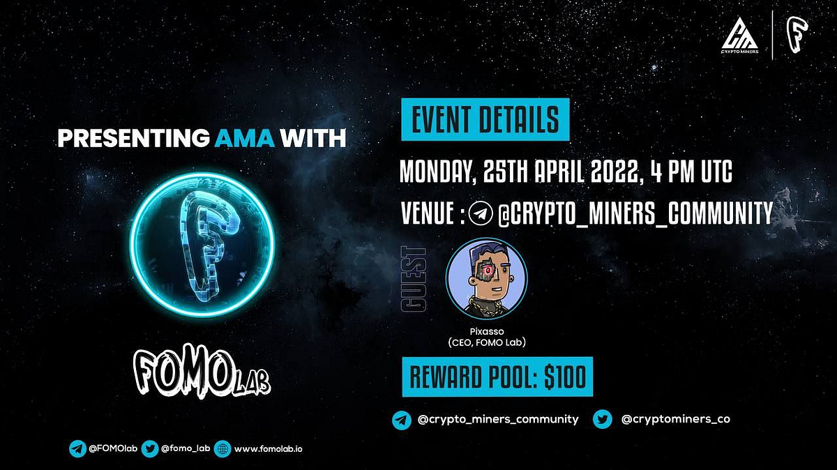AMA Recap: CRYPTO MINERS X FOMO LAB | by CRYPTO MINERS | Medium