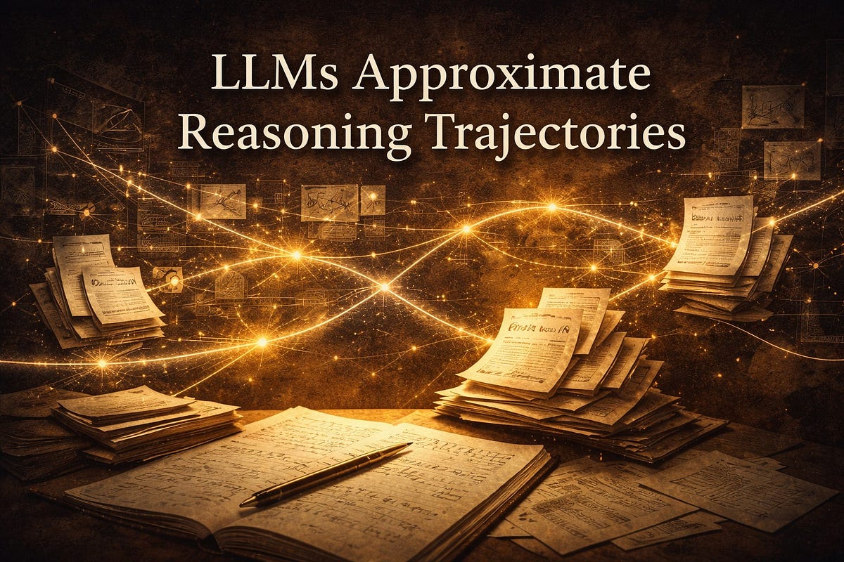 LLMs Approximate Reasoning Trajectories | by Zaina Haider | Jan, 2026 ...