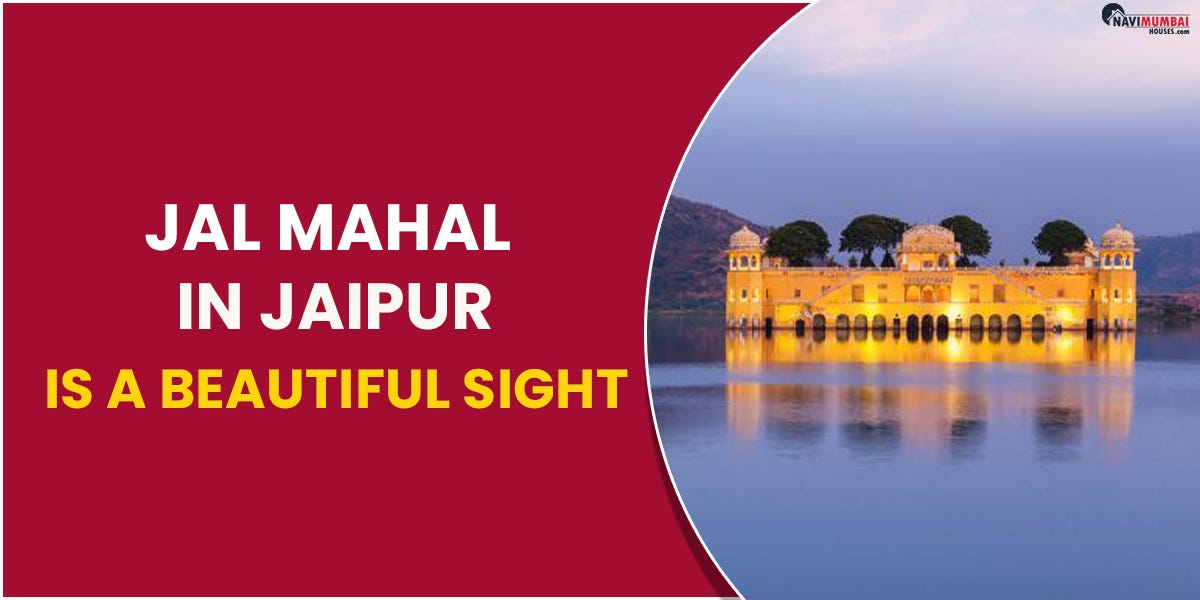 Jal Mahal in Jaipur is a Beautiful Sight to Behold | by ...