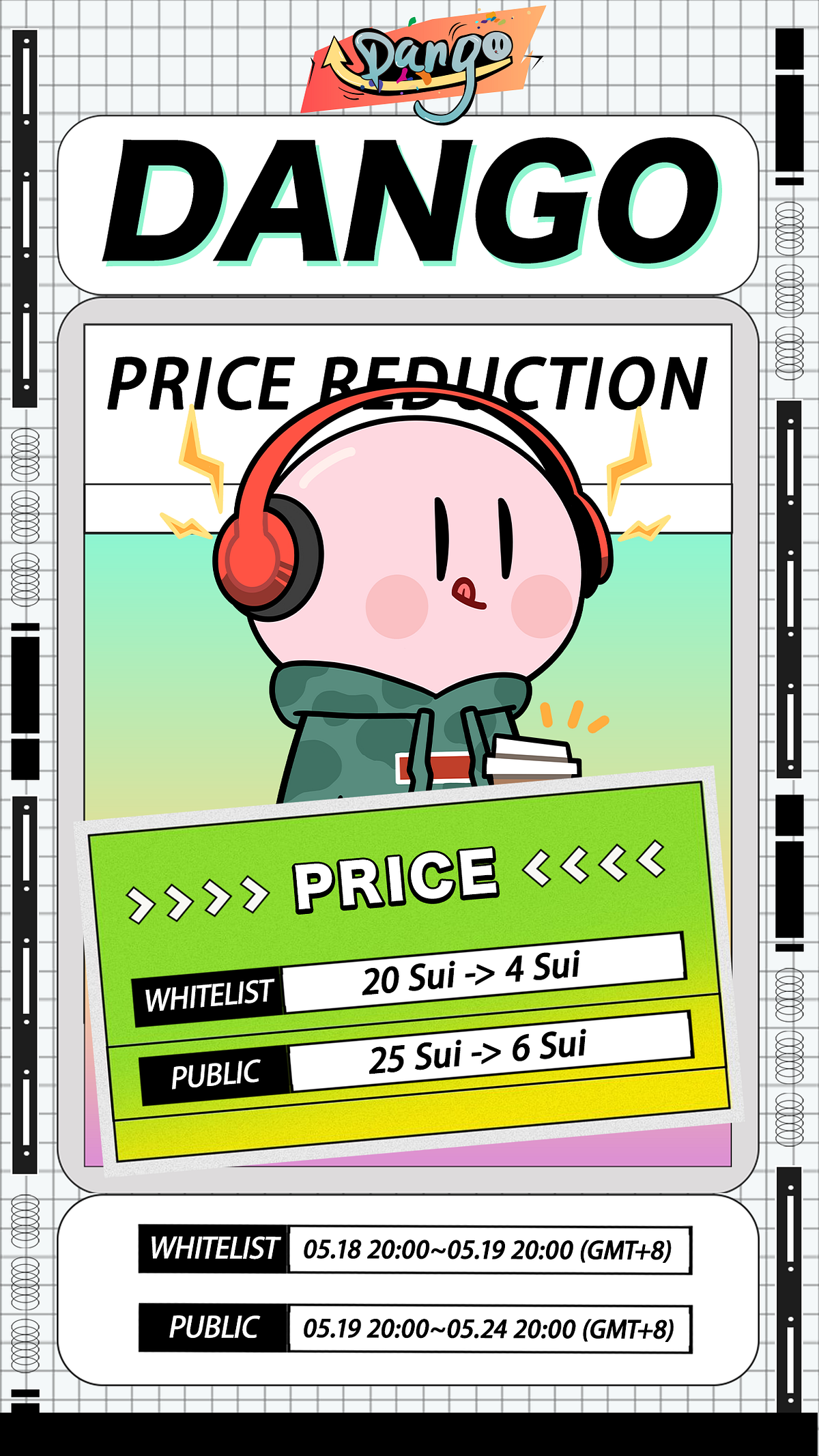 Dango Mint Announcement|Dango NFT Price Reduction Plan | by Dango | Medium
