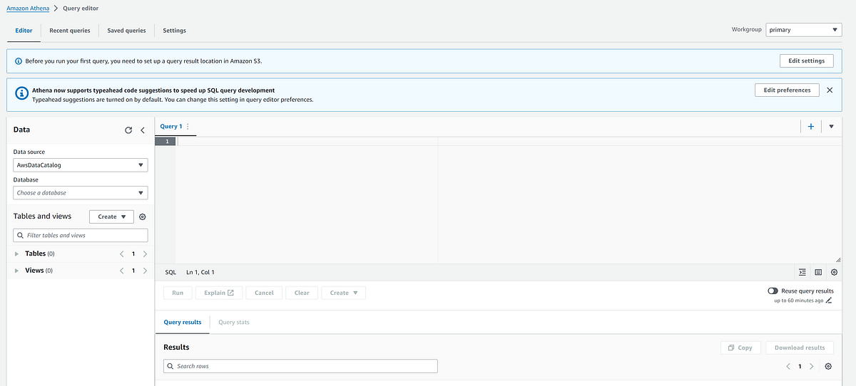 How to query Common Crawl data using Amazon Athena | by Vishwajeet | Medium