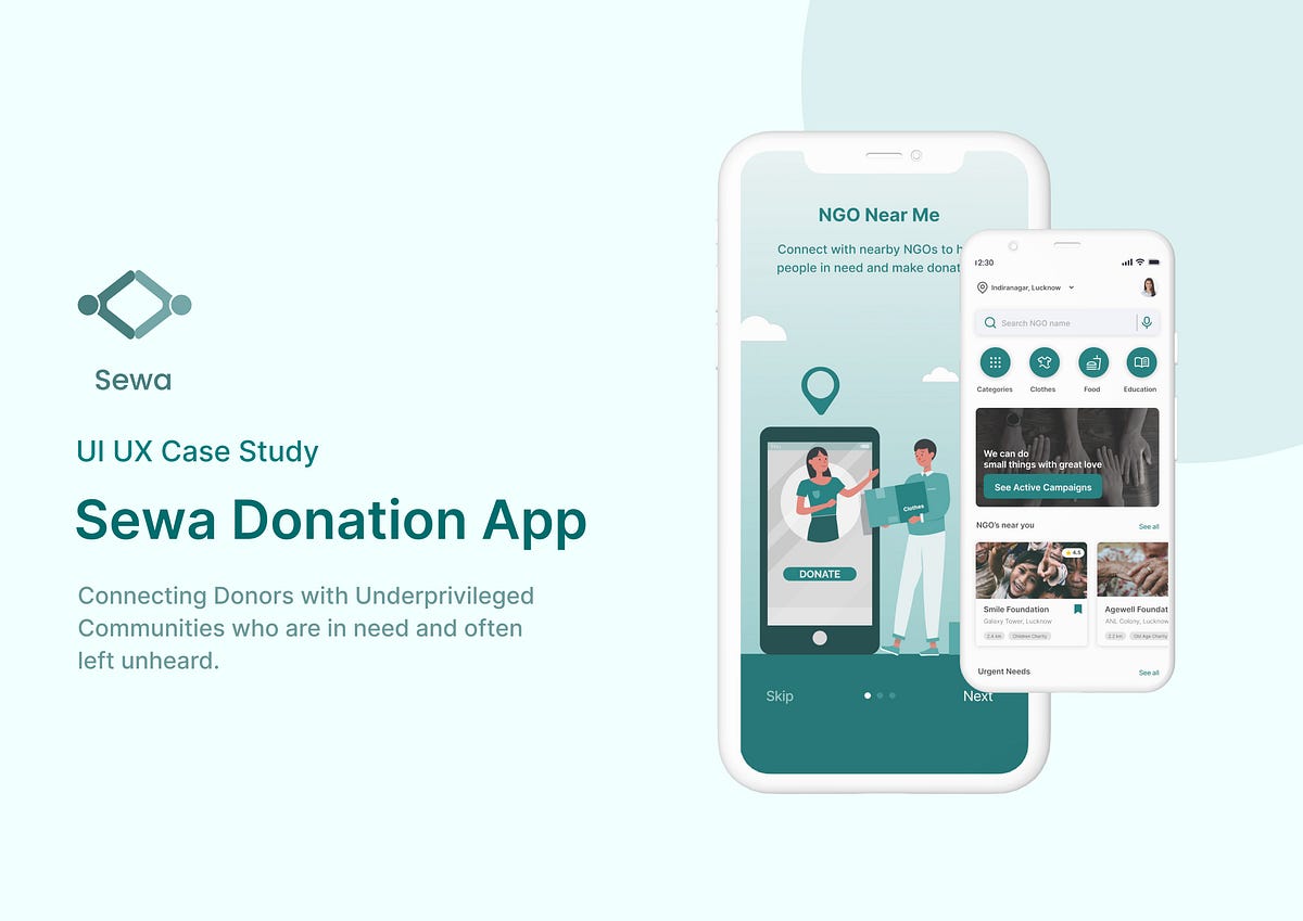 Connecting Donors with Underprivileged Communities: A UI/UX Case Study ...