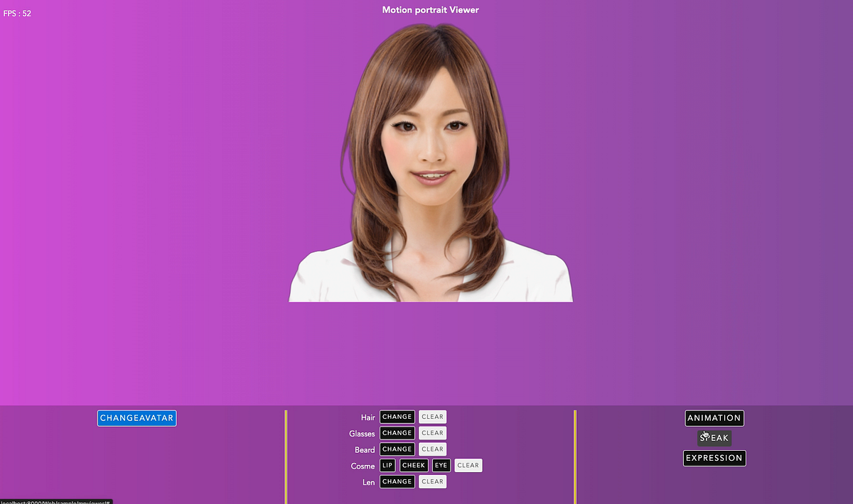 MotionPortrait : LLMと合わせて使えるaxのアバターソリューション | by Kazuki Kyakuno | ailia Tech BLOG | Medium