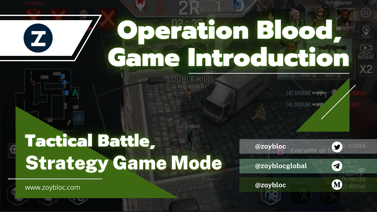 Operation Blood, Game Introduction | by ZOYBLOC | Medium