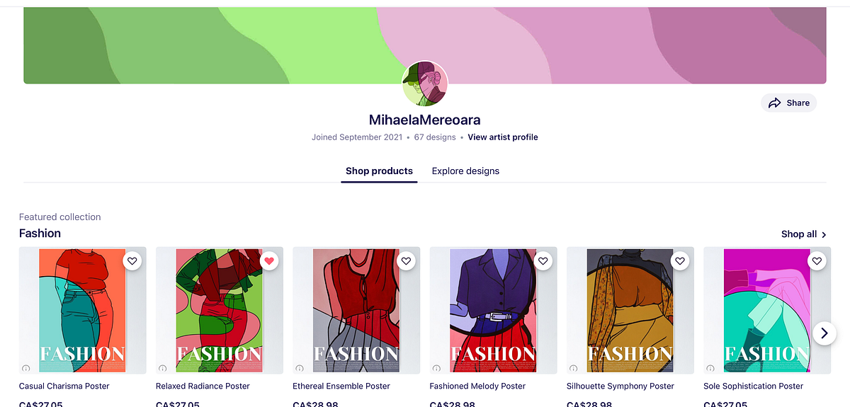 How I created my Redbubble store? | by 3D Designsss | Medium