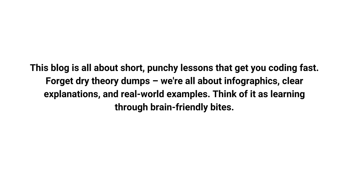 My Programming Tutorials: Bite-Sized & Practical | by Vdsology | Medium