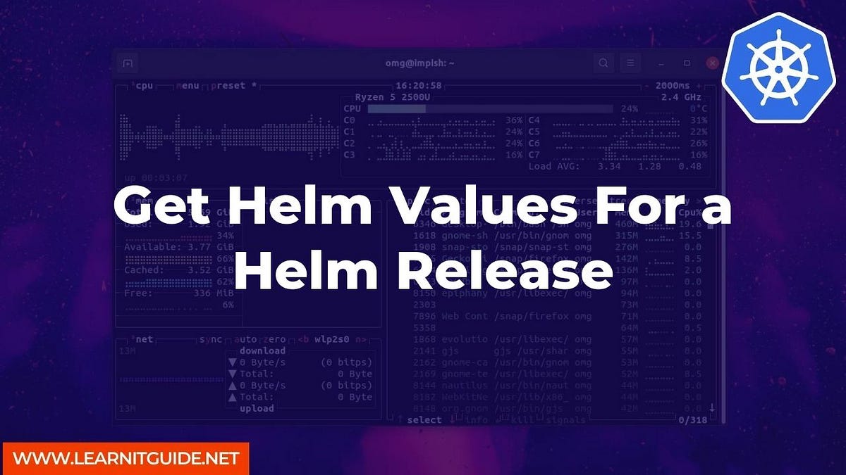Get Helm Values For a Helm Release - LearnITGuide.net | A Tech Blog ... Get Helm Values For a Helm Release - LearnITGuide.net | A Tech Blog ...