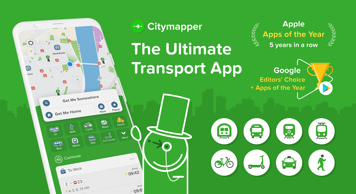 Challenge 1: Design Thinking. CityMapper, the ultimate technology for ...
