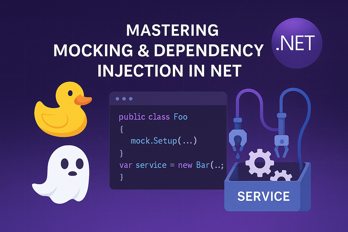 Mocking and Dependency Injection. Welcome back to our series on ...