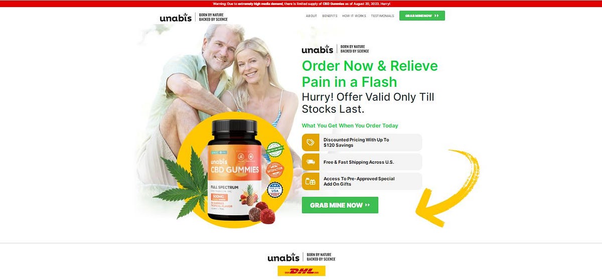 Unabis CBD Gummies Review — SCAM Exposed or Legit Unabis Tropical CBD ...