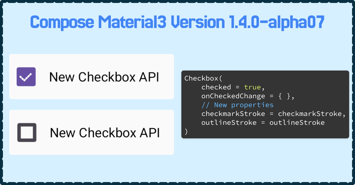 A more flexible Checkbox in Material3 | by Nav Singh | ProAndroidDev