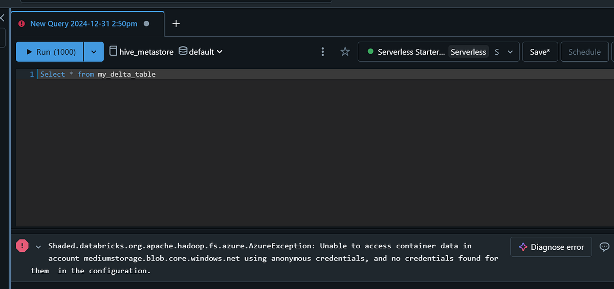 Connecting Local Python to Databricks SQL Warehouse with Azure Storage Integration | by Prifern ...