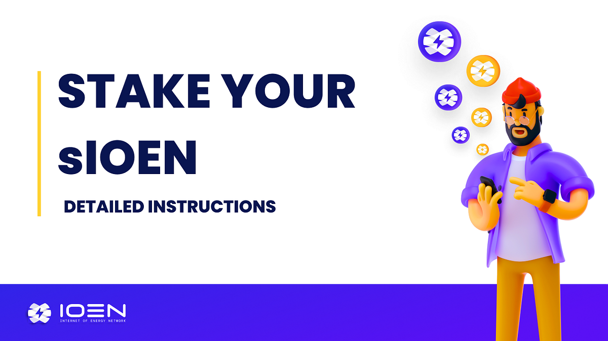 Staking your s(p)IOEN: detailed instructions for getting access to your ...