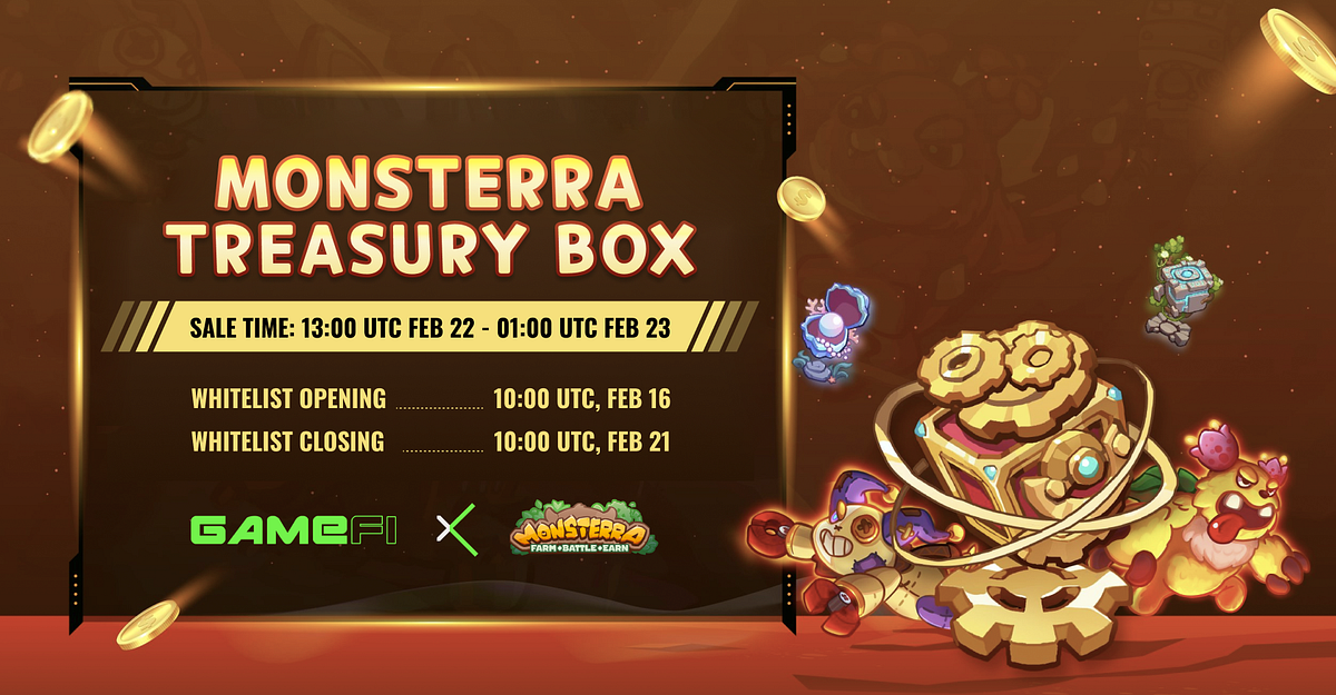 Whitelist Registration for Monsterra’s Box Sale on GameFi is OPEN! | by ...
