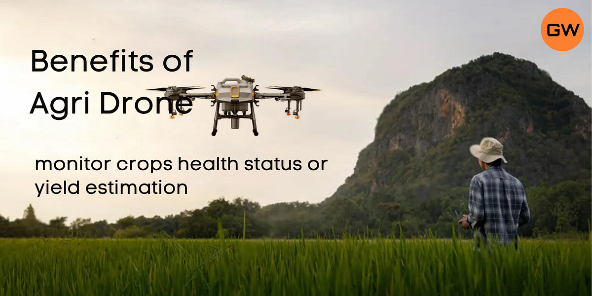 What are the benefits of using drones to monitor crops health status or ...